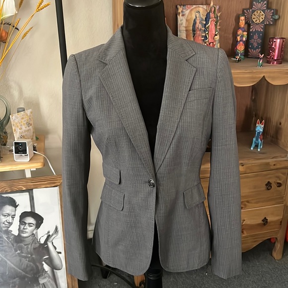 Banana Republic | Jackets & Coats | Banana Republic Wool Blend Tailored Blazer | Poshmark